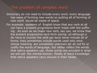 Morphology | PPTX