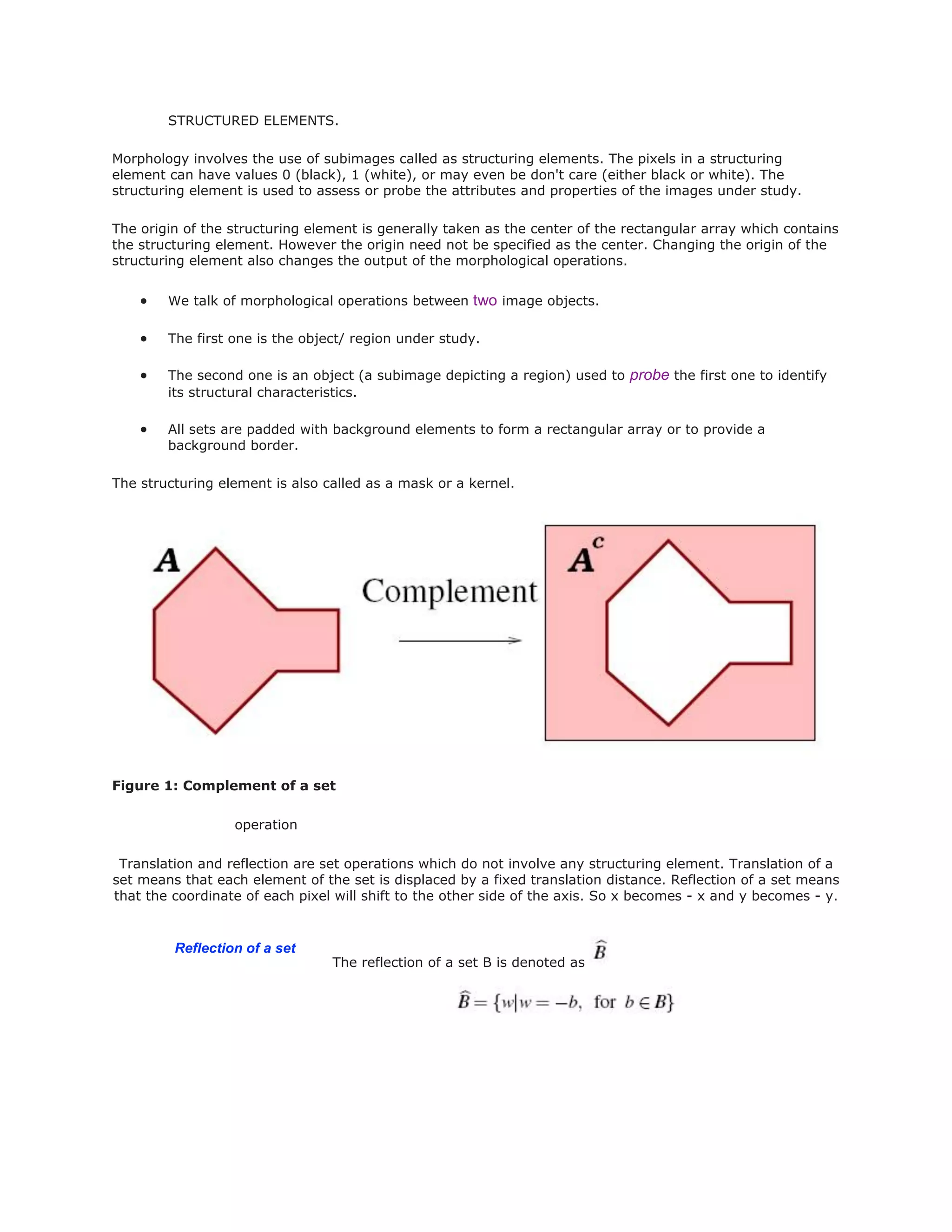 Morphology in graphics and image processing | PDF
