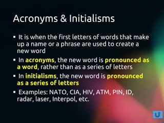 Word-formation (English Morphology) | PDF