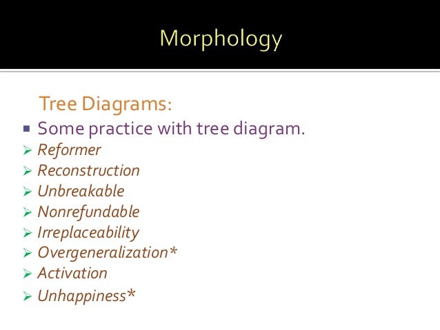 Morphology