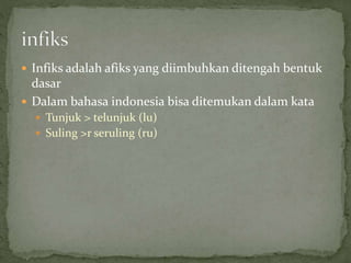 Morfologi Bahasa Inggris | PPTX