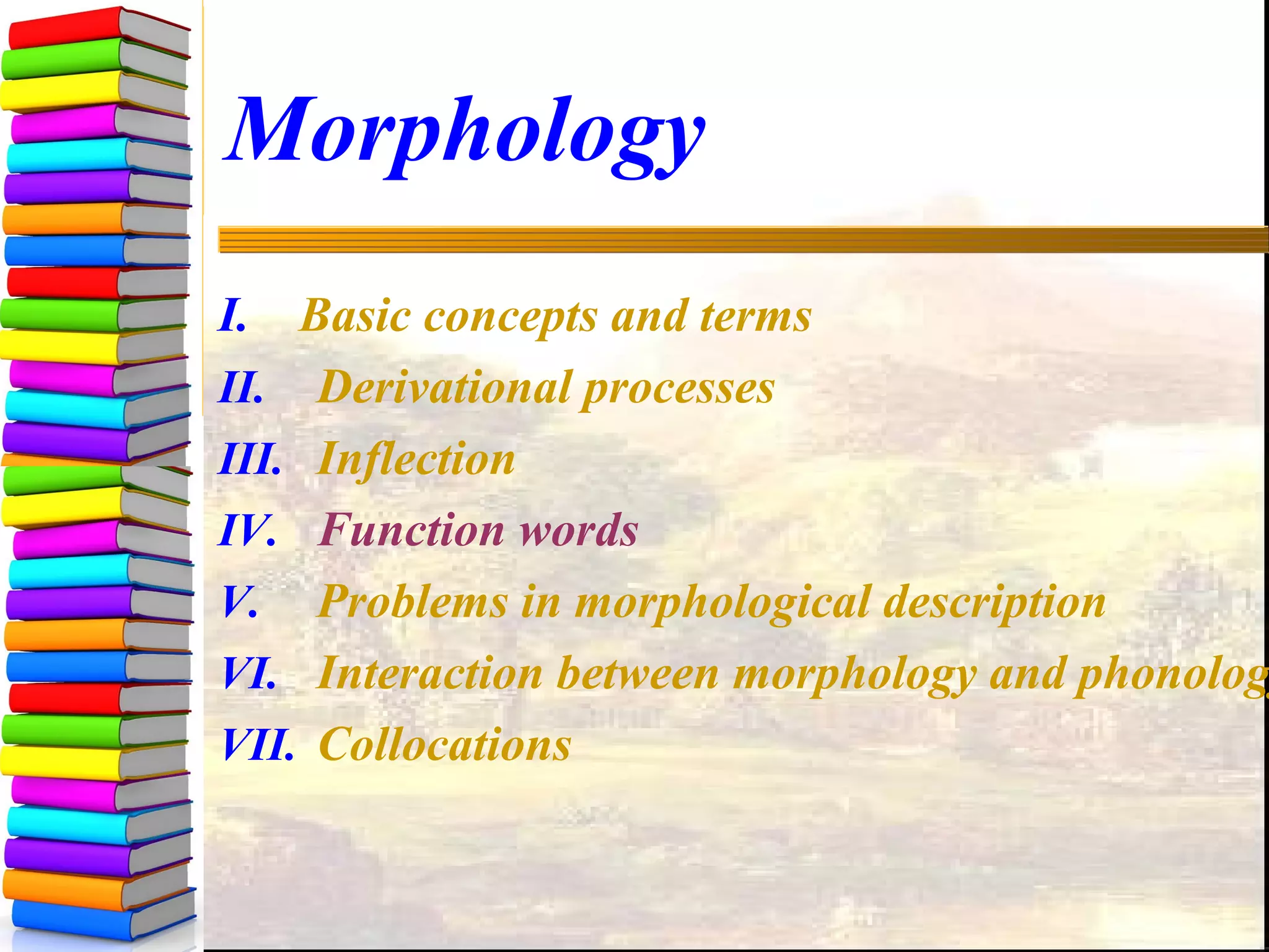 Morphology | PPT