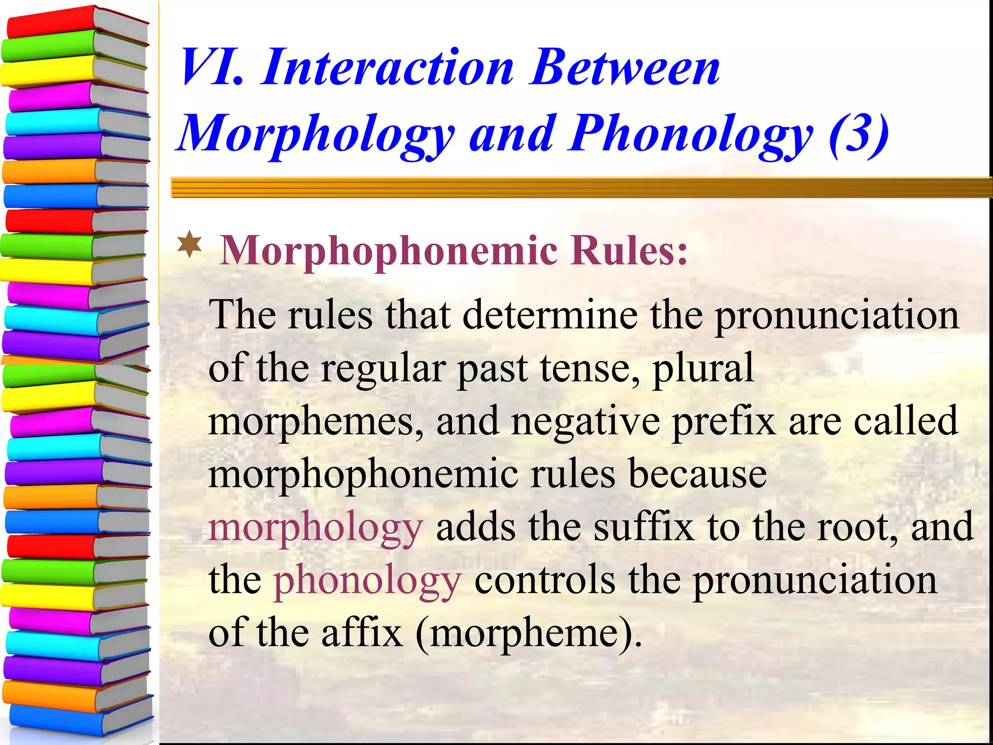 Morphology | PPT