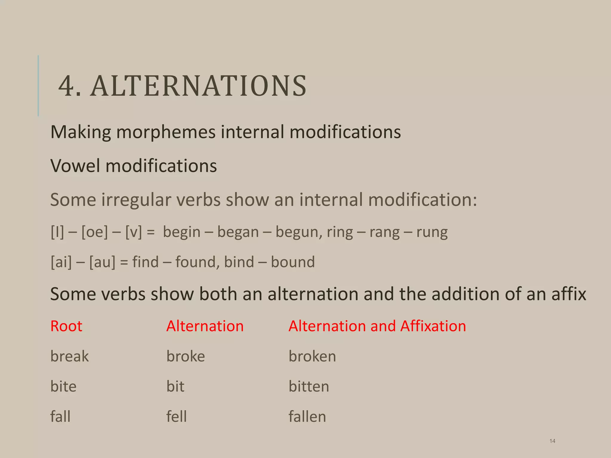 Morphology | PPTX