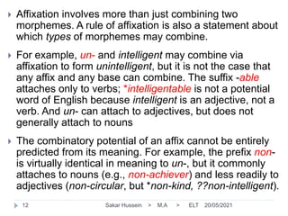 Morphology. sakar | PPT