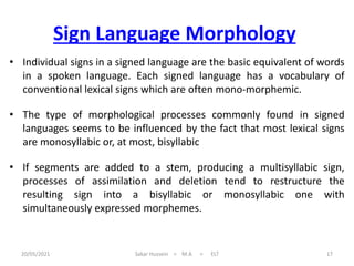 Morphology. sakar | PPT