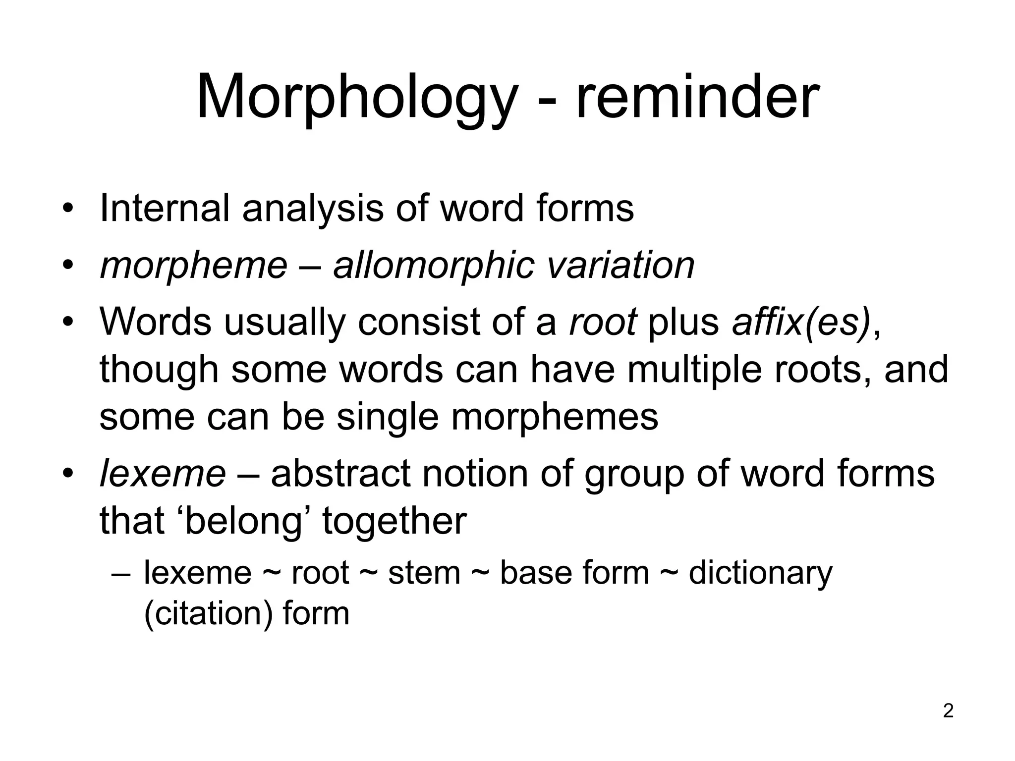 Morphology.ppt