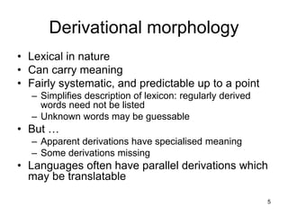 Morphology.ppt