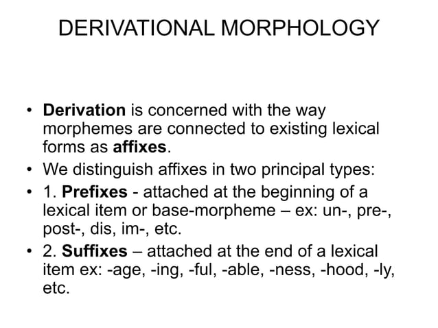 MORPHOLOGY.ppt