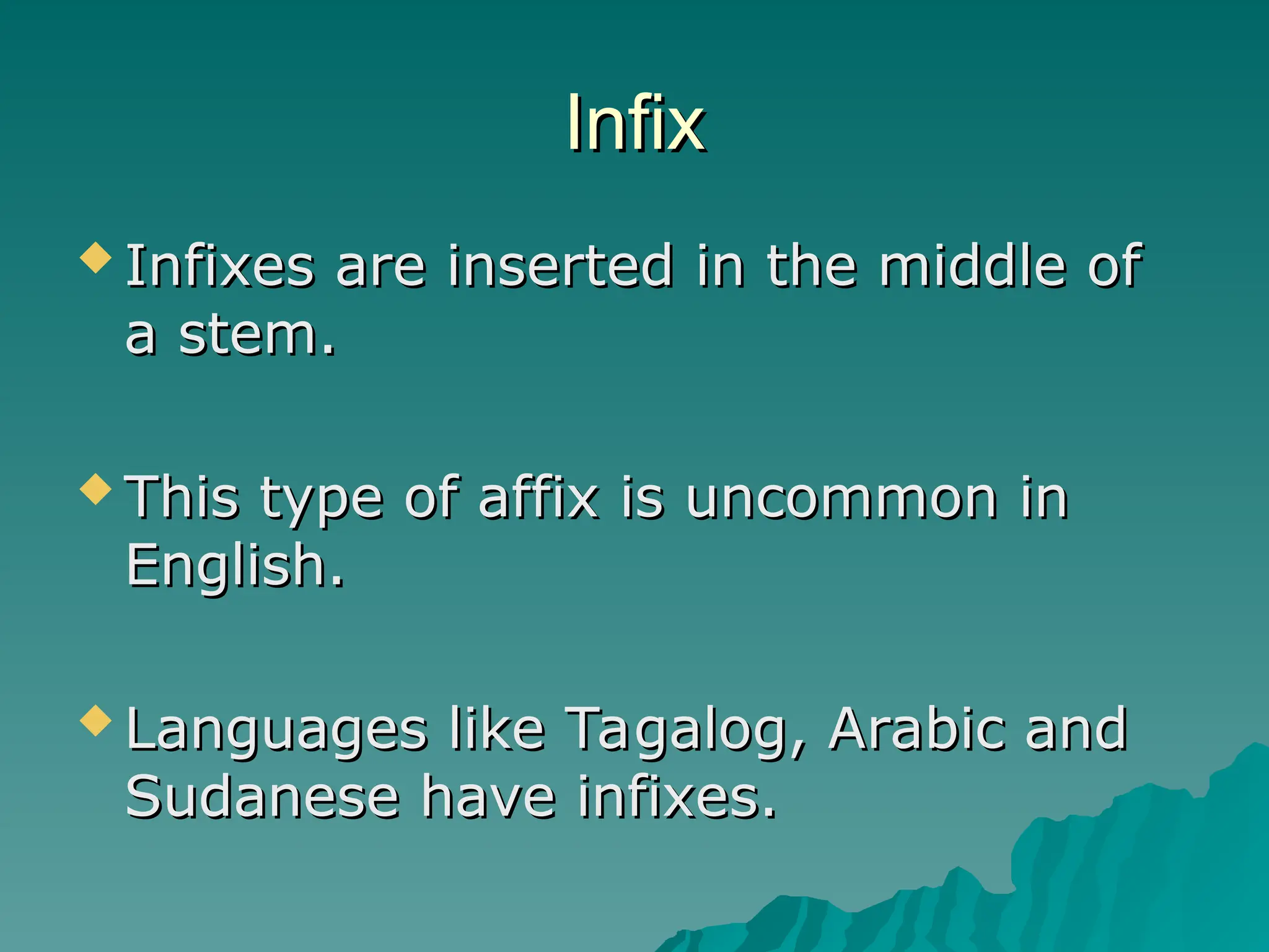 Introduction to Morphology and the Classification of Morphemes | PPT