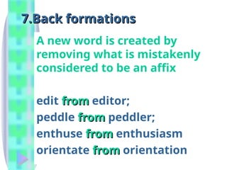 Morphology of english word formation.2.ppt