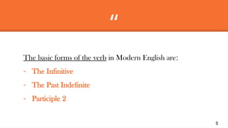 Morphology. Lecture 3. PRESENTATION. Verb. Adverb.pptx