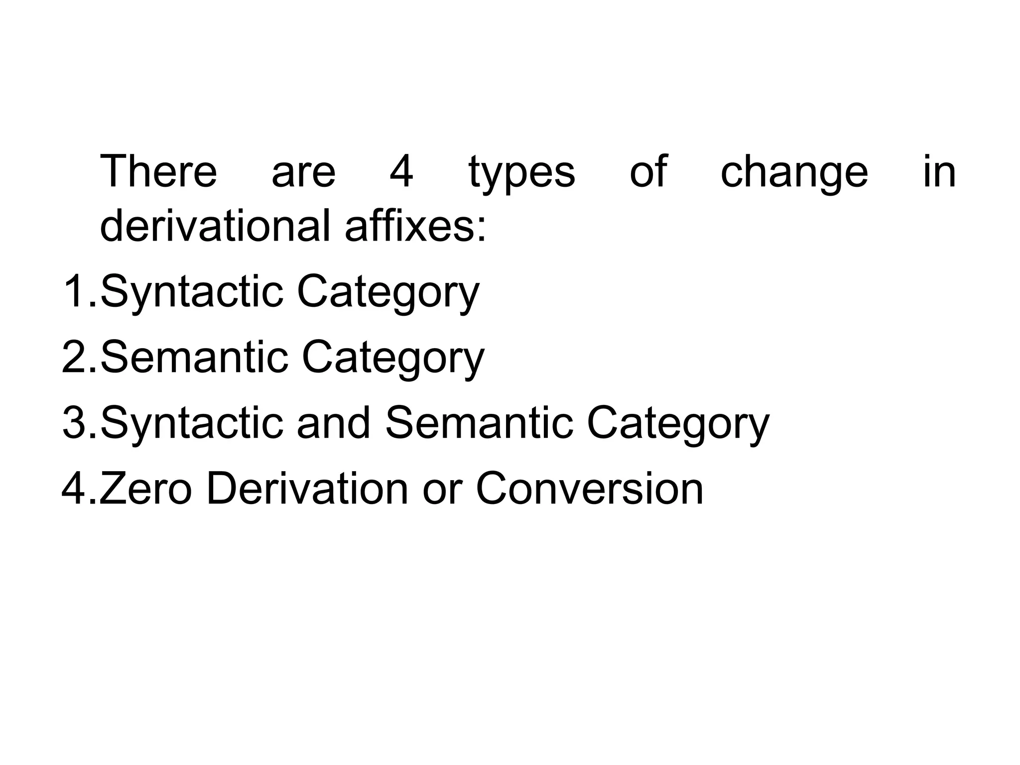 Morphology derivation | PPT