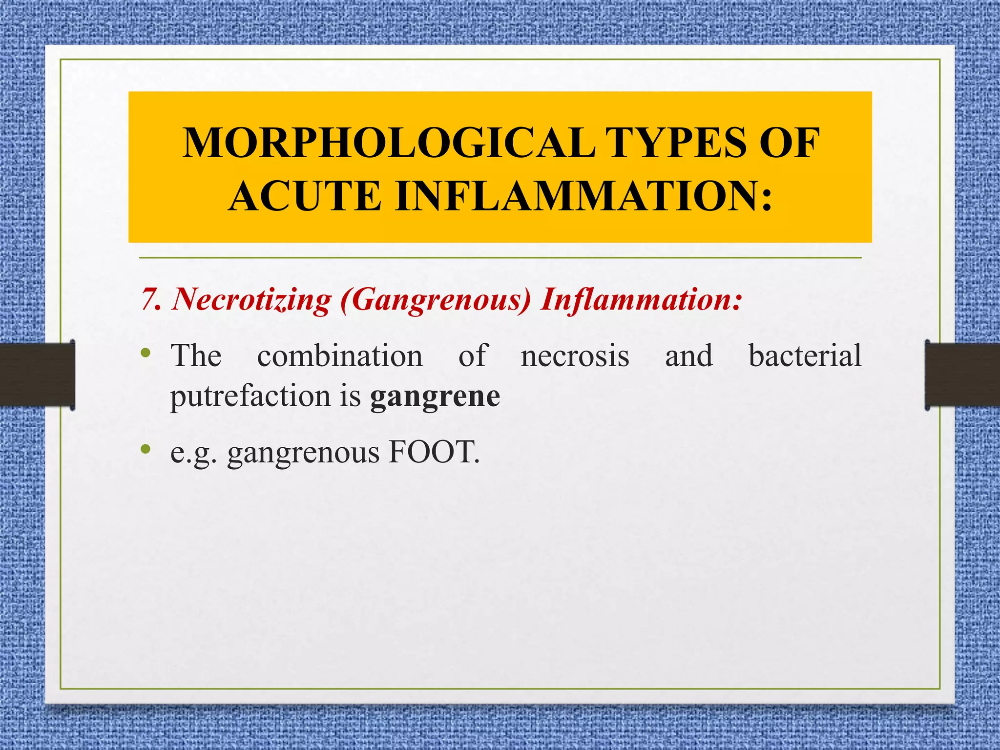 Morphology of-acute-inflammation | PPT