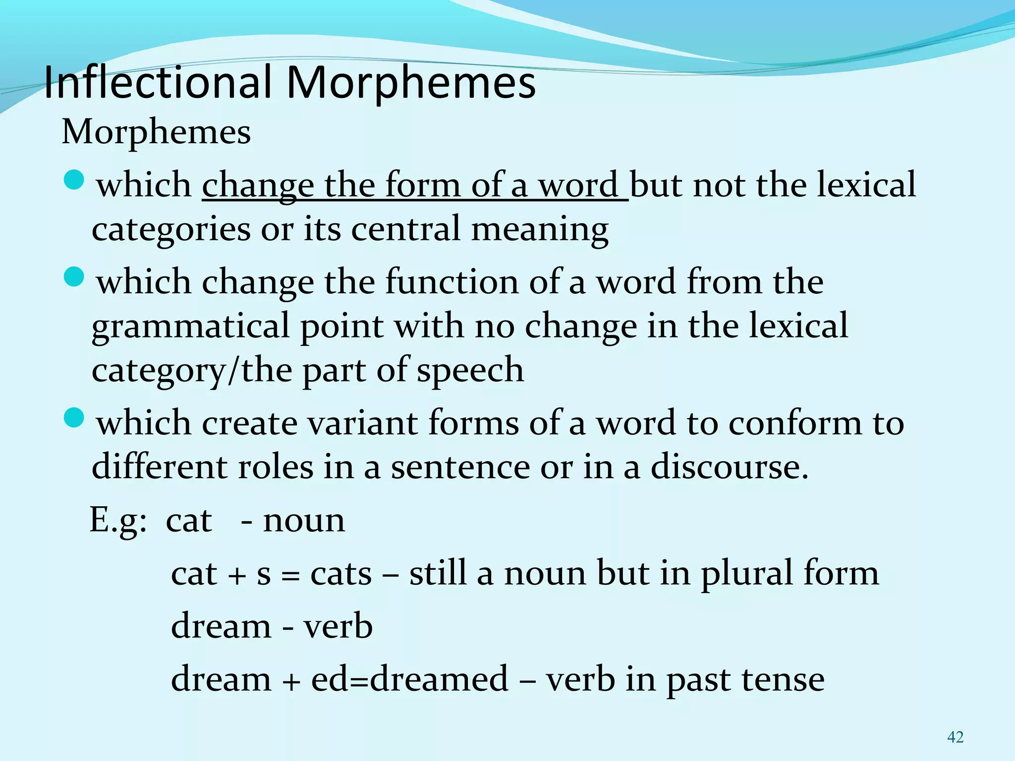 Morphology 2018 | PPT