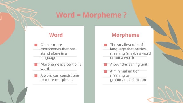 MORPHOLOGY Linguistics in English Language Teaching.pptx
