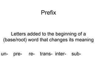 Morphology | PDF