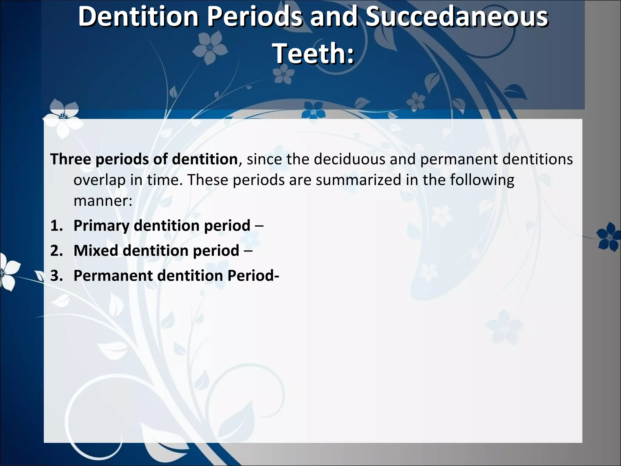 Difference between primary and permanent teeth | PPT