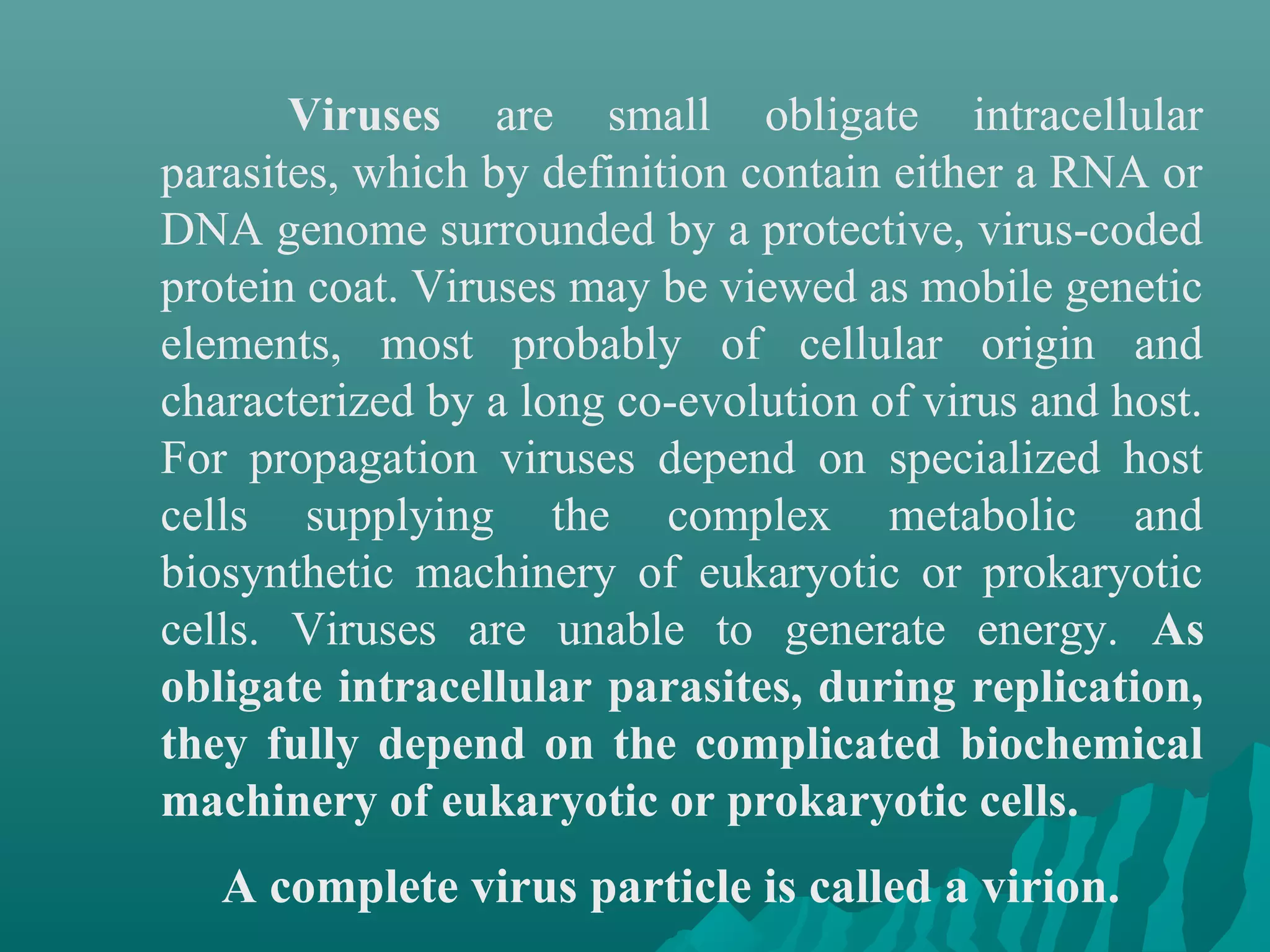 Morphology and physiology of viruses | PPT