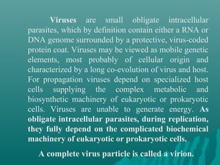 Morphology and physiology of viruses | PPT
