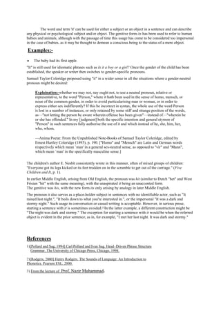 Morphology and syntax | PDF