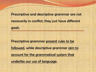 Morphology and syntax kelompok | PPTX | Geology | Science