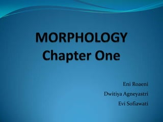 Basic Morphology | PPTX