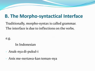 Basic Morphology | PPTX
