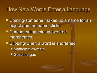 Morphology general view | PPT