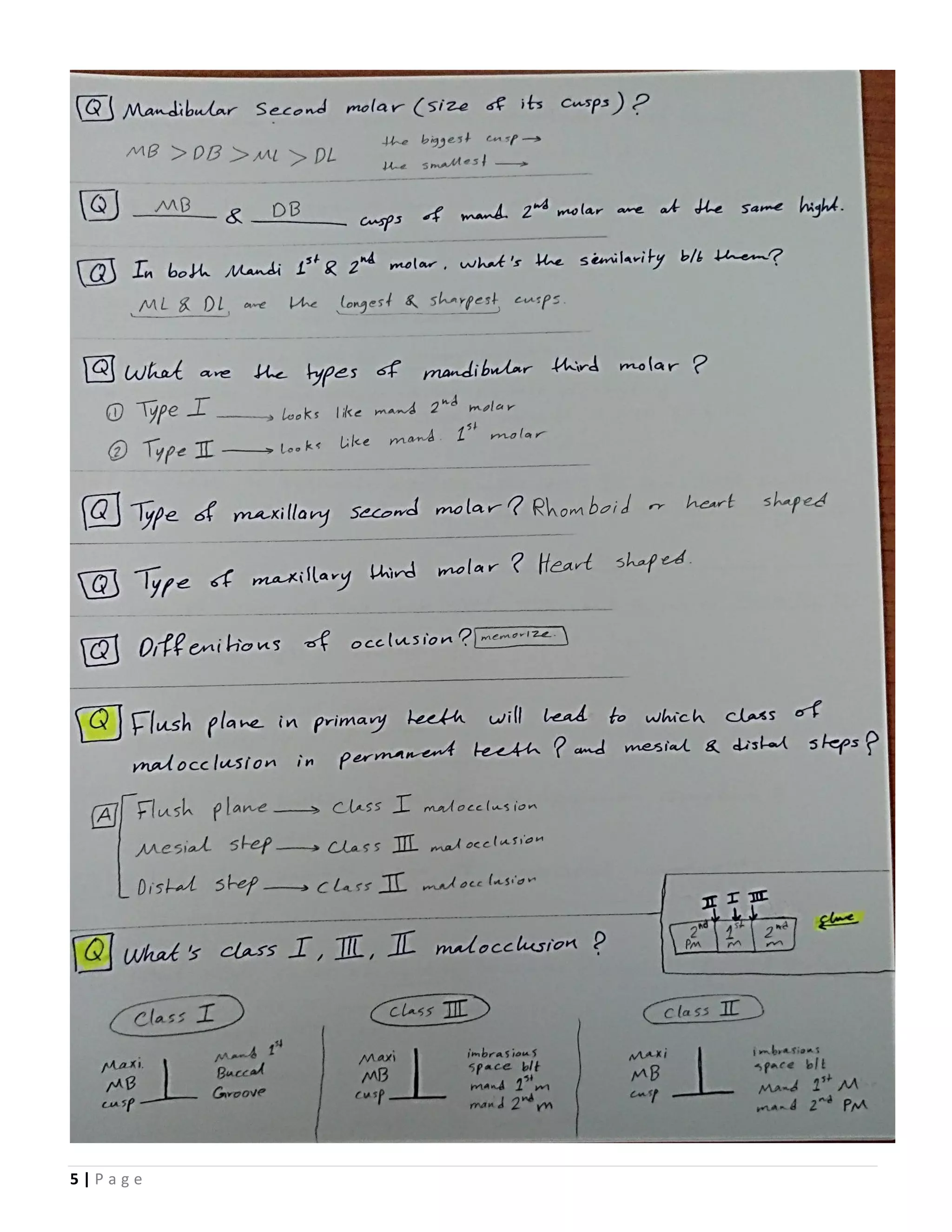 Morphology _ BDS level 3 and 4 _ important points to remember | PDF