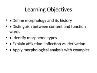 Morphology of English Lecture Presentation.pptx