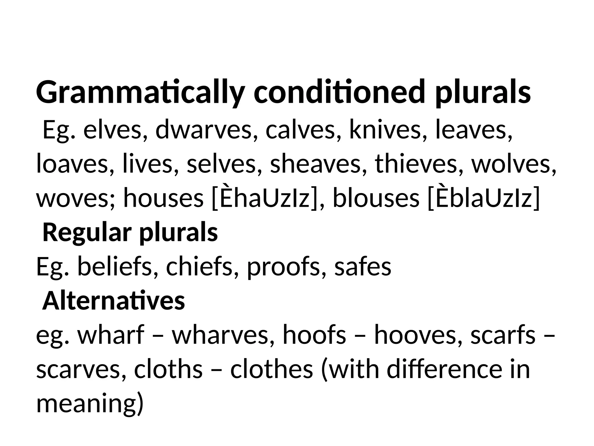 MORPHOLOGY (Morphs ,Allomorph, Grammatical and Phonological ...