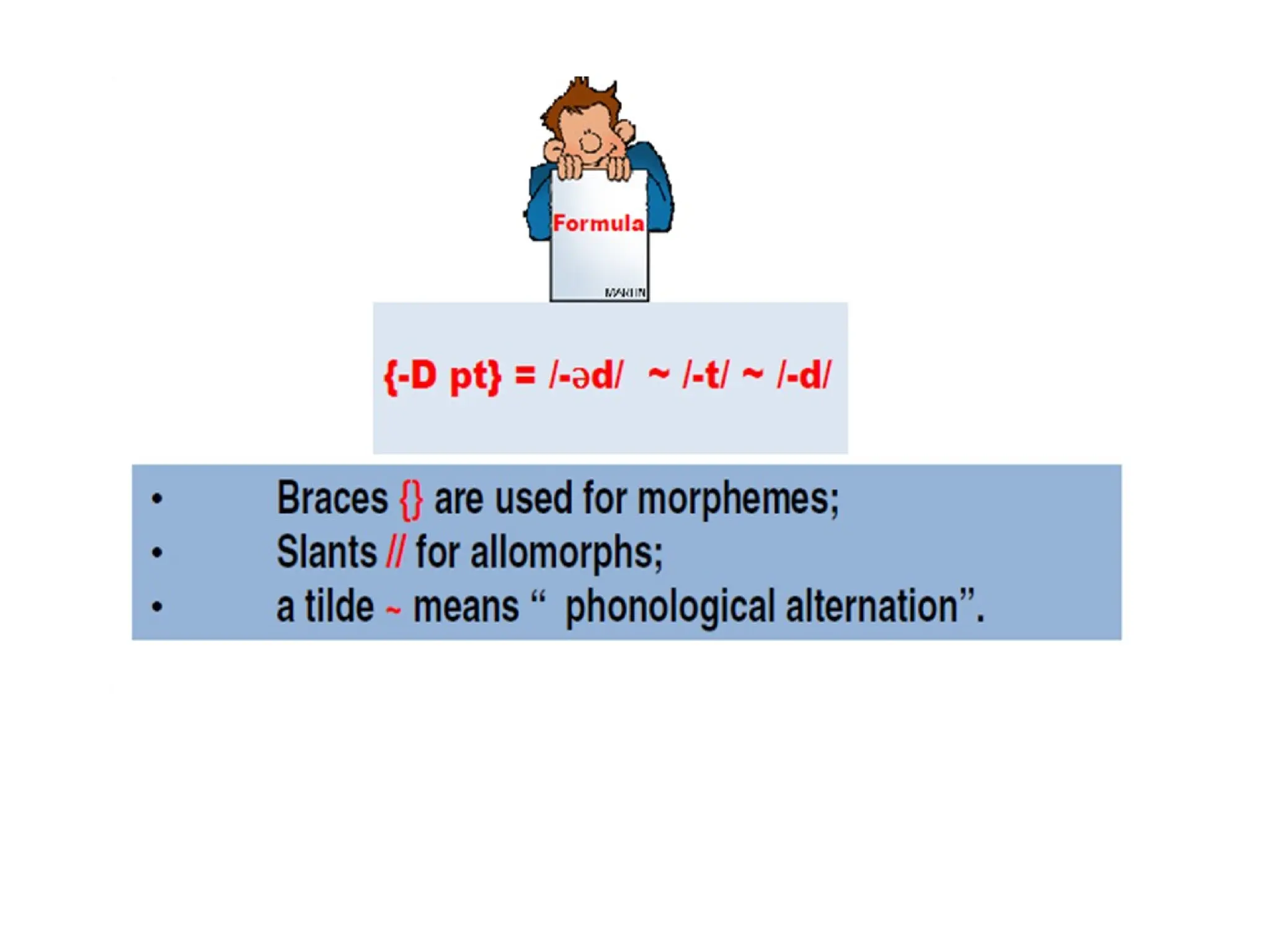 MORPHOLOGY (Morphs ,Allomorph, Grammatical and Phonological ...