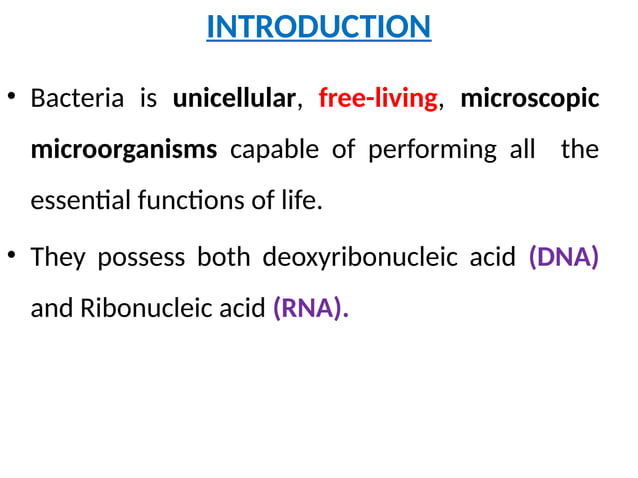 morphology of bacteria / shape and form of bacteria.pptx