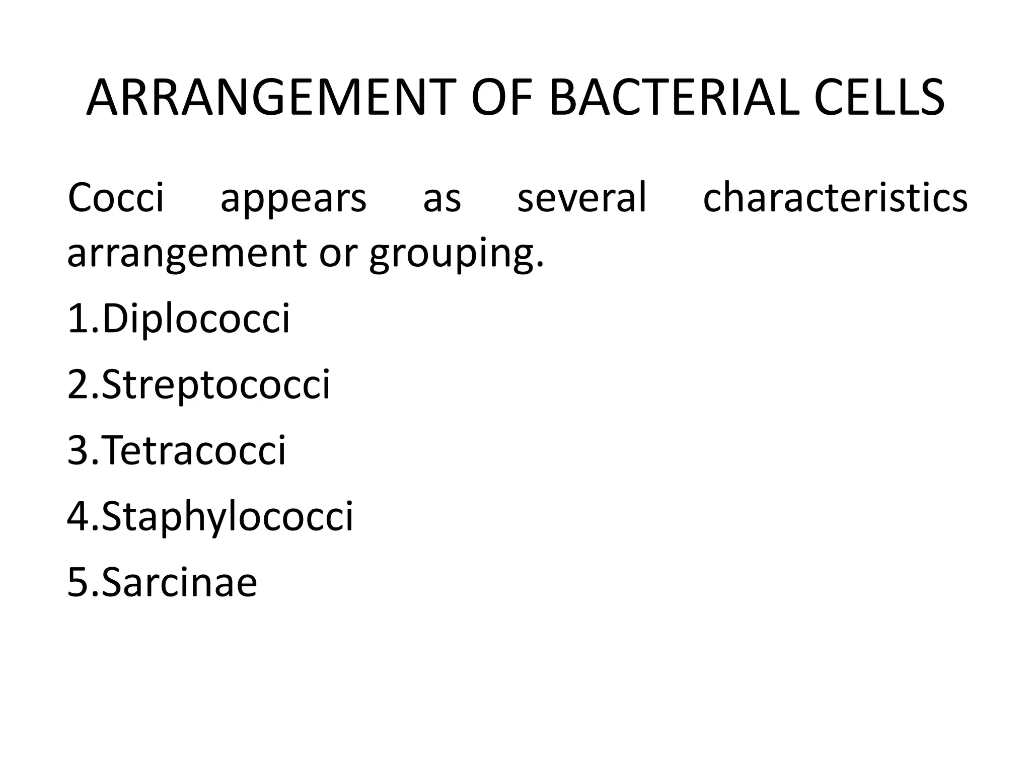 Morphology of bacteria | PPTX