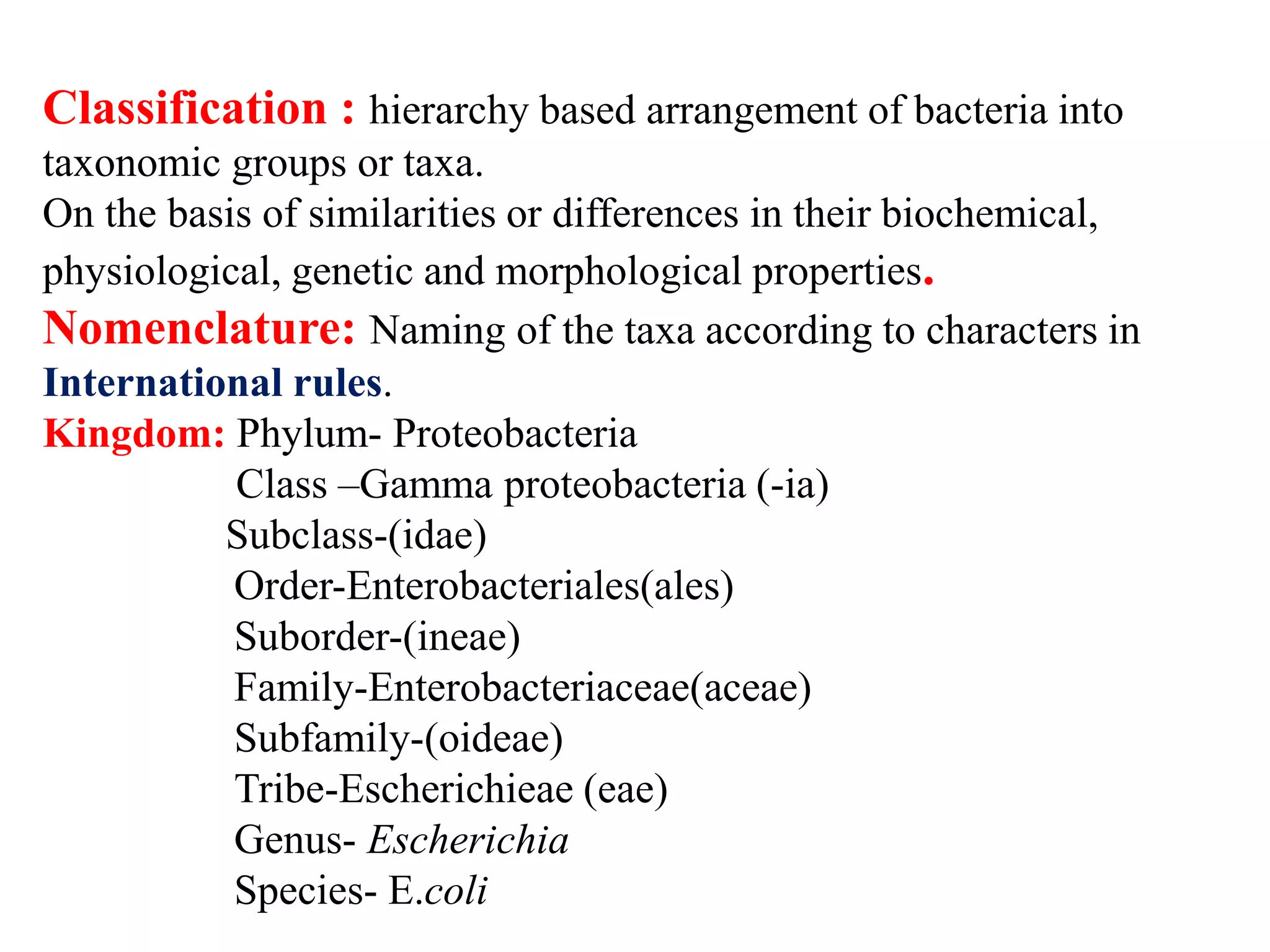 Morphology of bacteria | PPTX