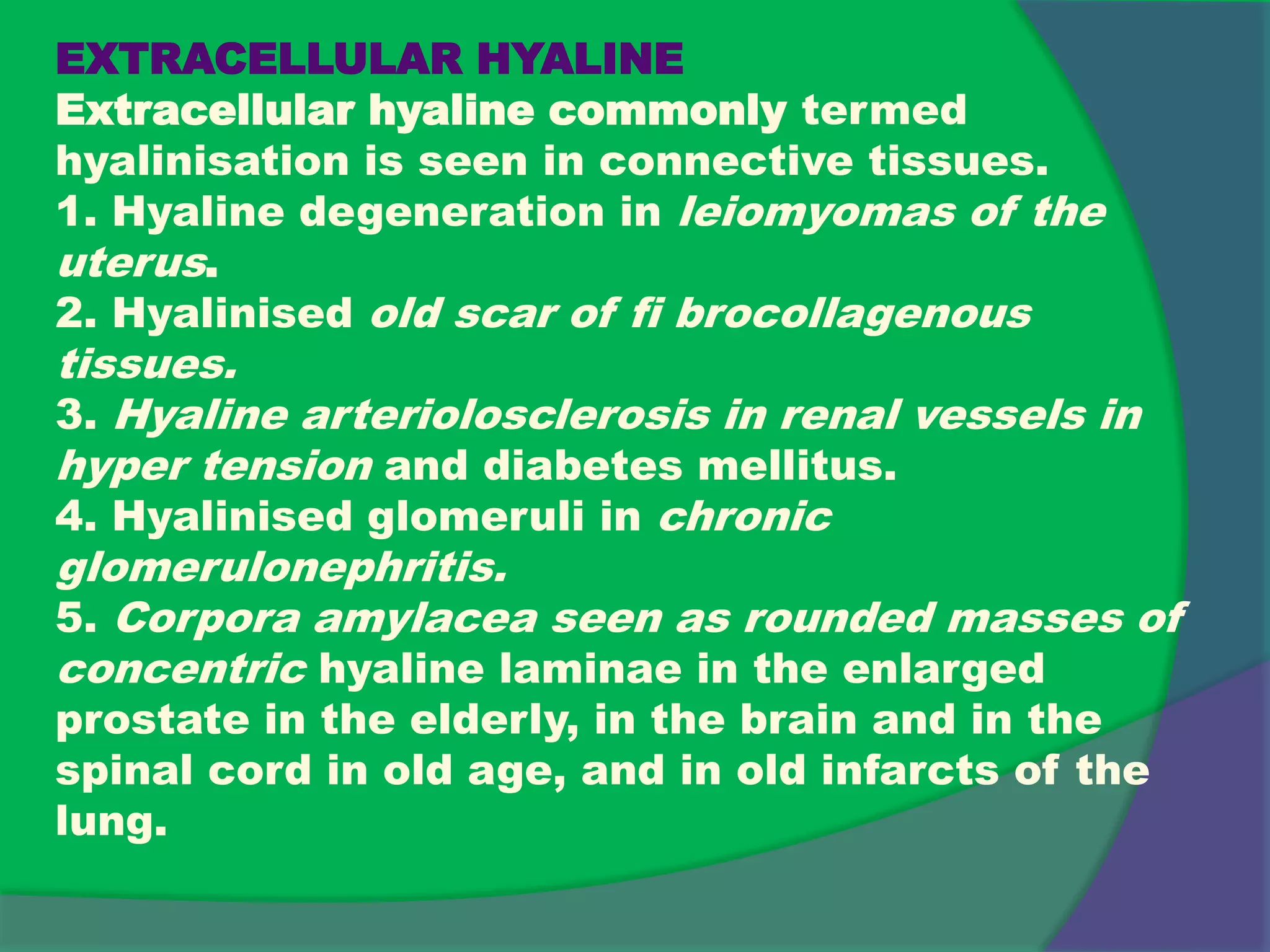 Morphology of cell injury and Intracellular accumulationspptx | PPTX