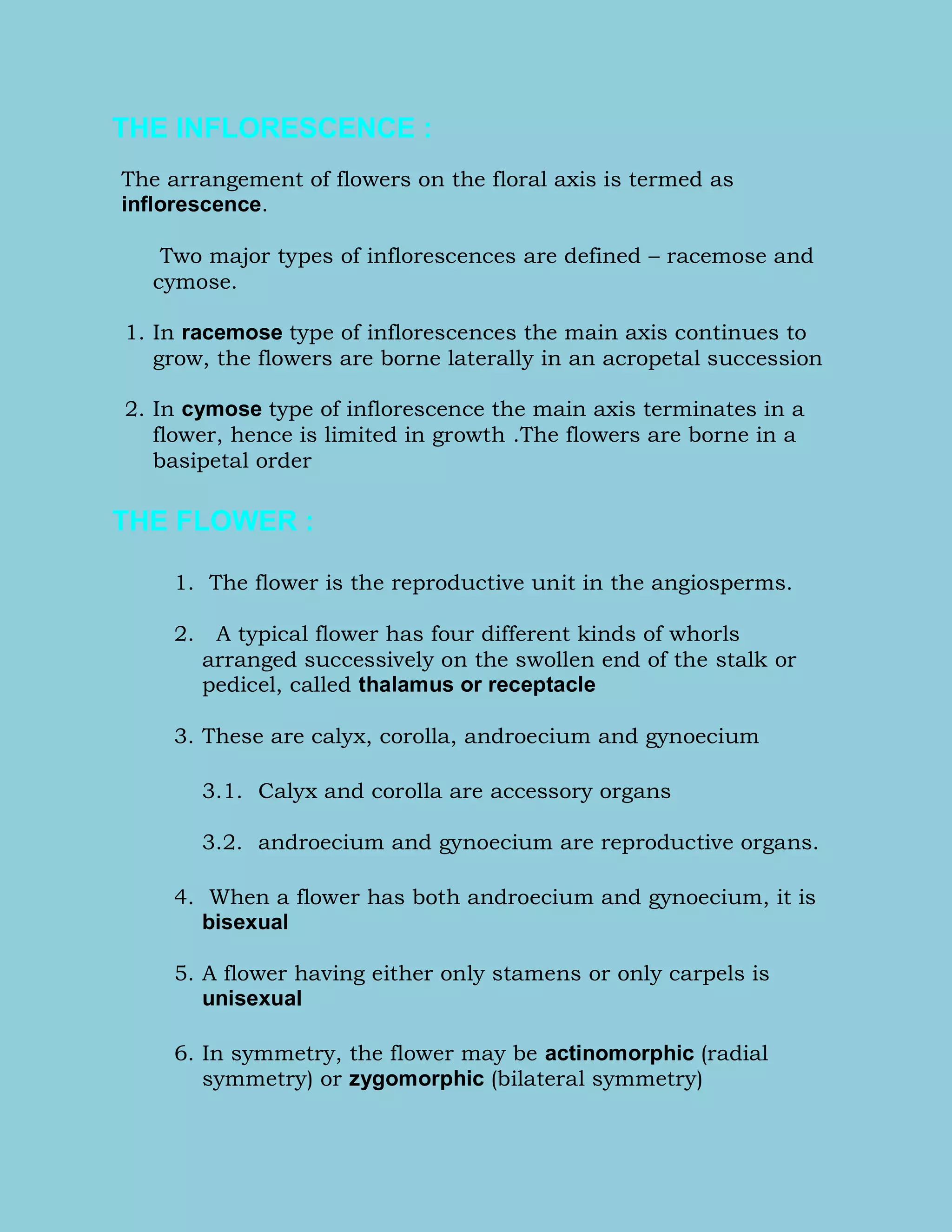 Morphology of flowering plant sneha | PDF