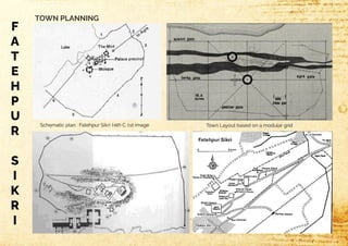 Morphology of historic town : Fatehpur Sikri | PDF