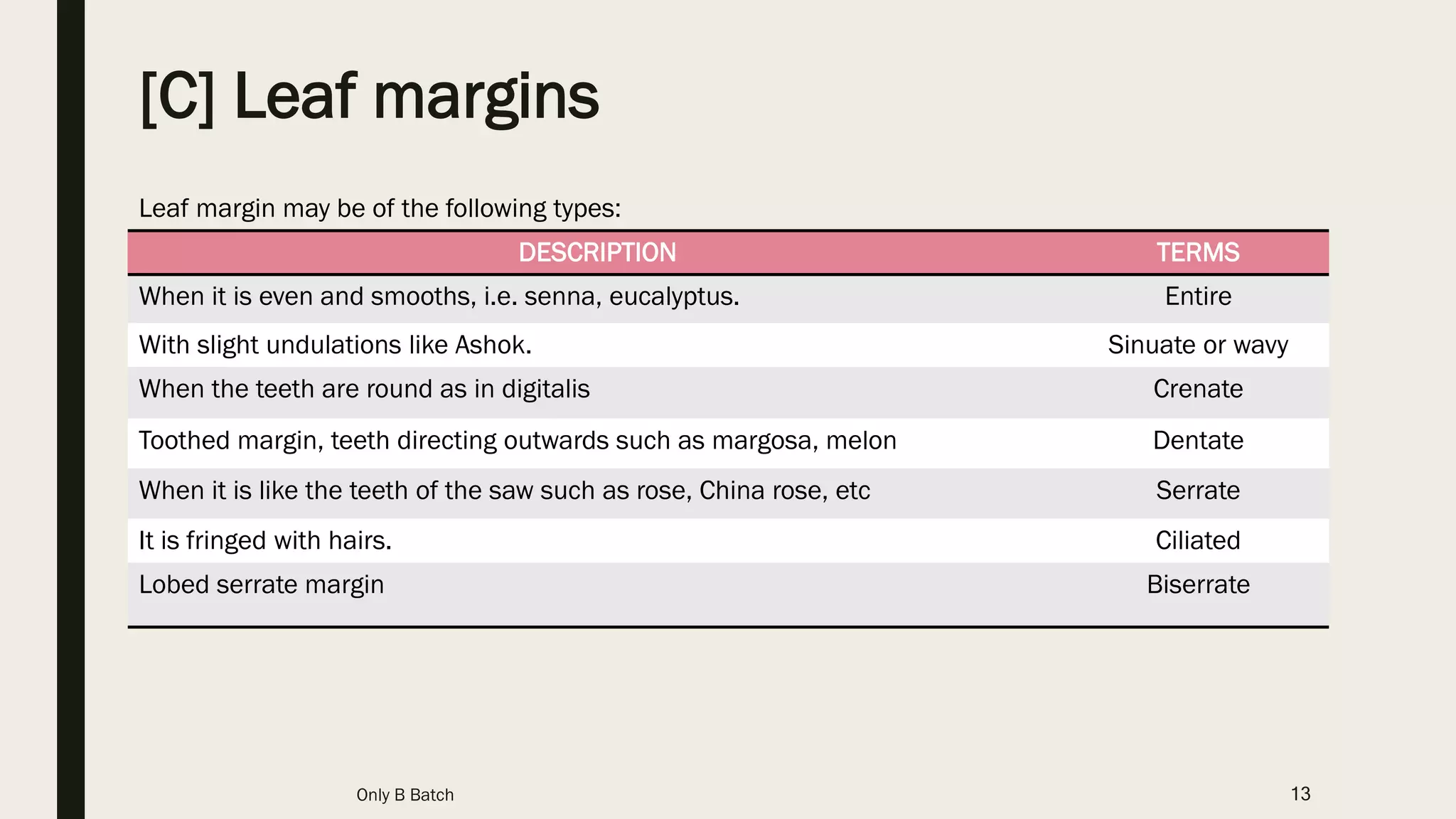 Morphology of leaf | PDF