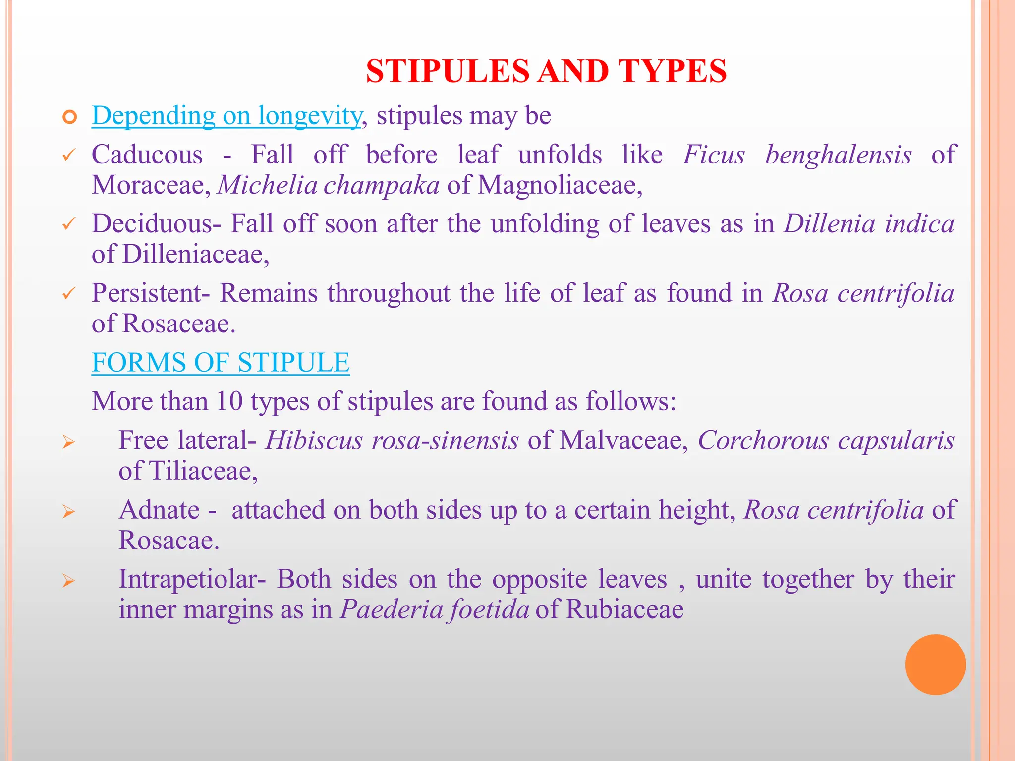 Morphology of Leaf with special reference to leaf shape, surface ...