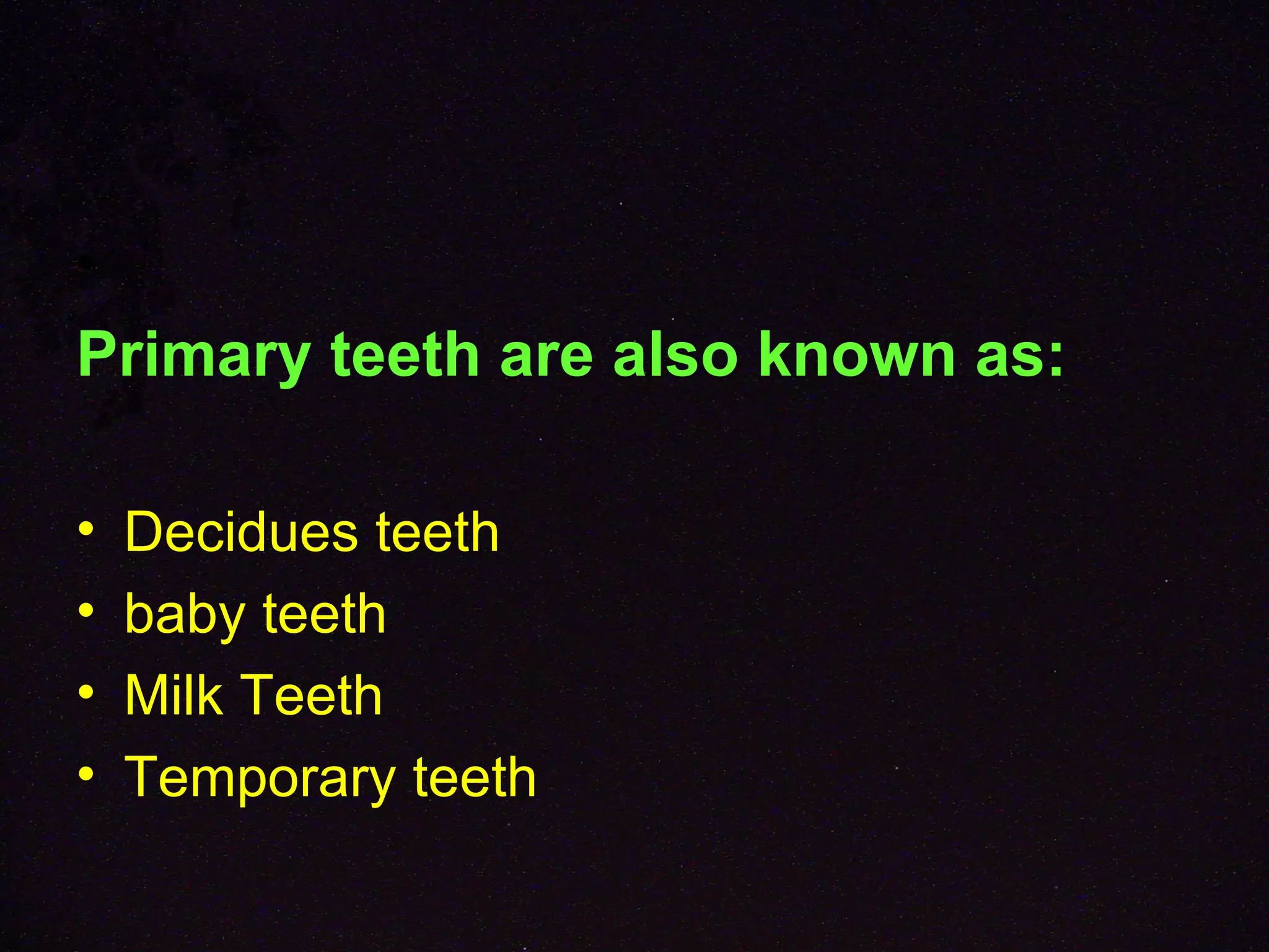 Morphology of primary teeth pedodontics | PPT