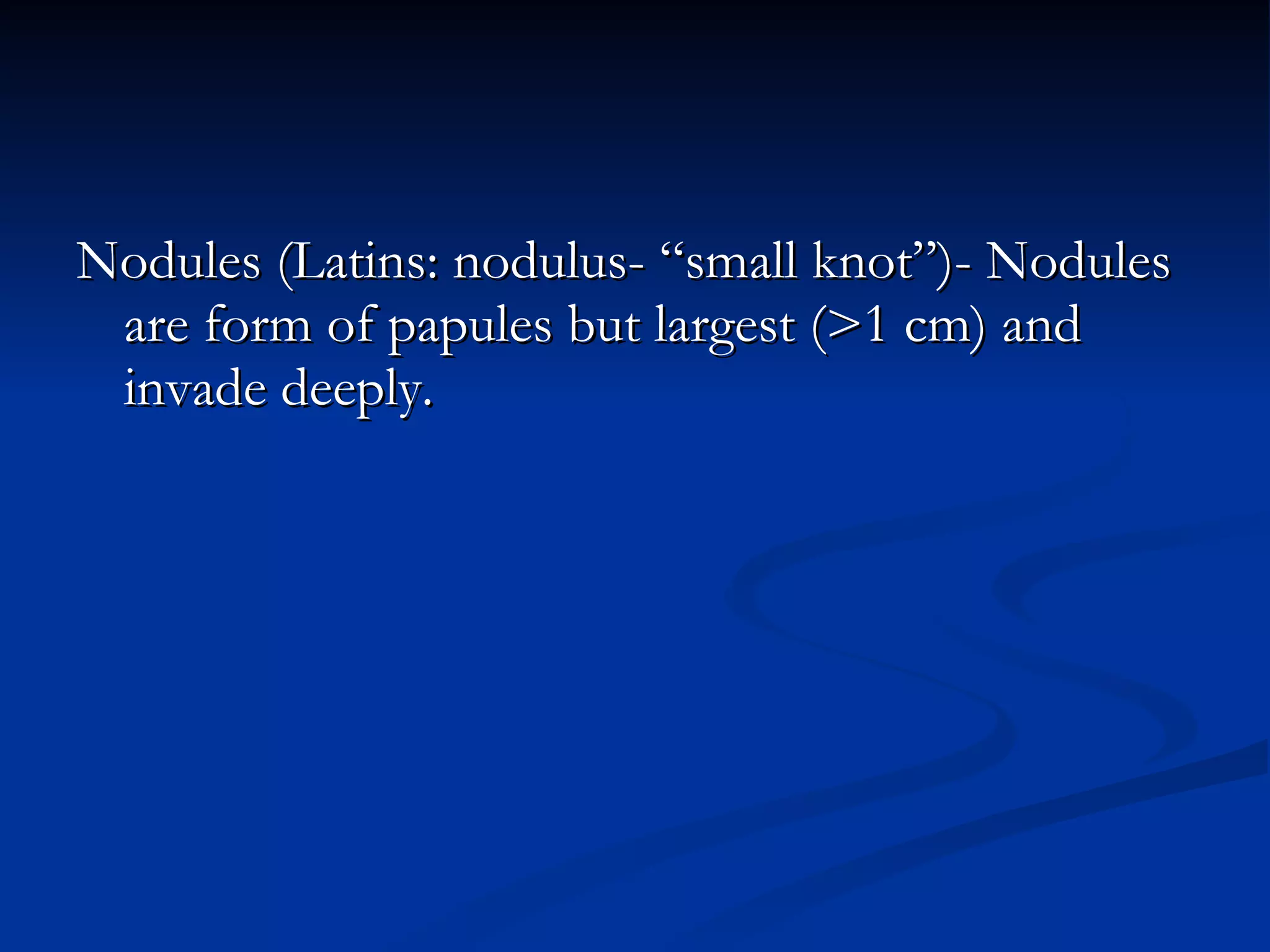 Morphology of skin lesions | PPT