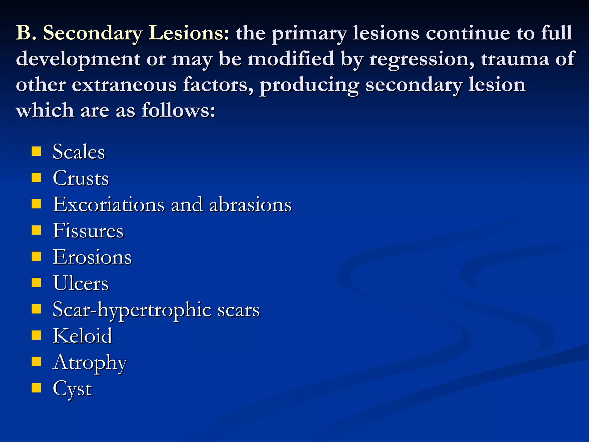 Morphology of skin lesions | PPT