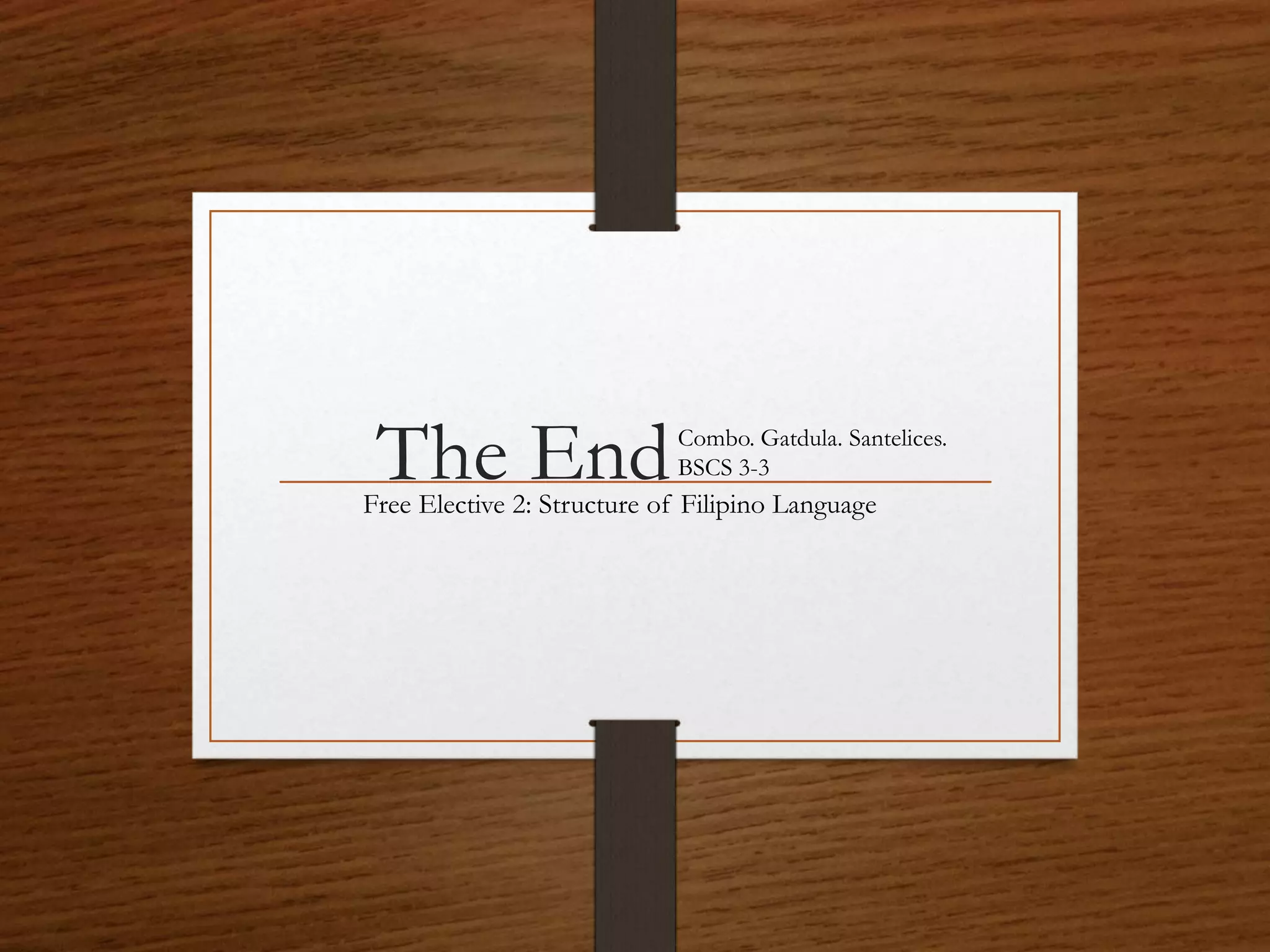 Morphology of tagalog | PPTX