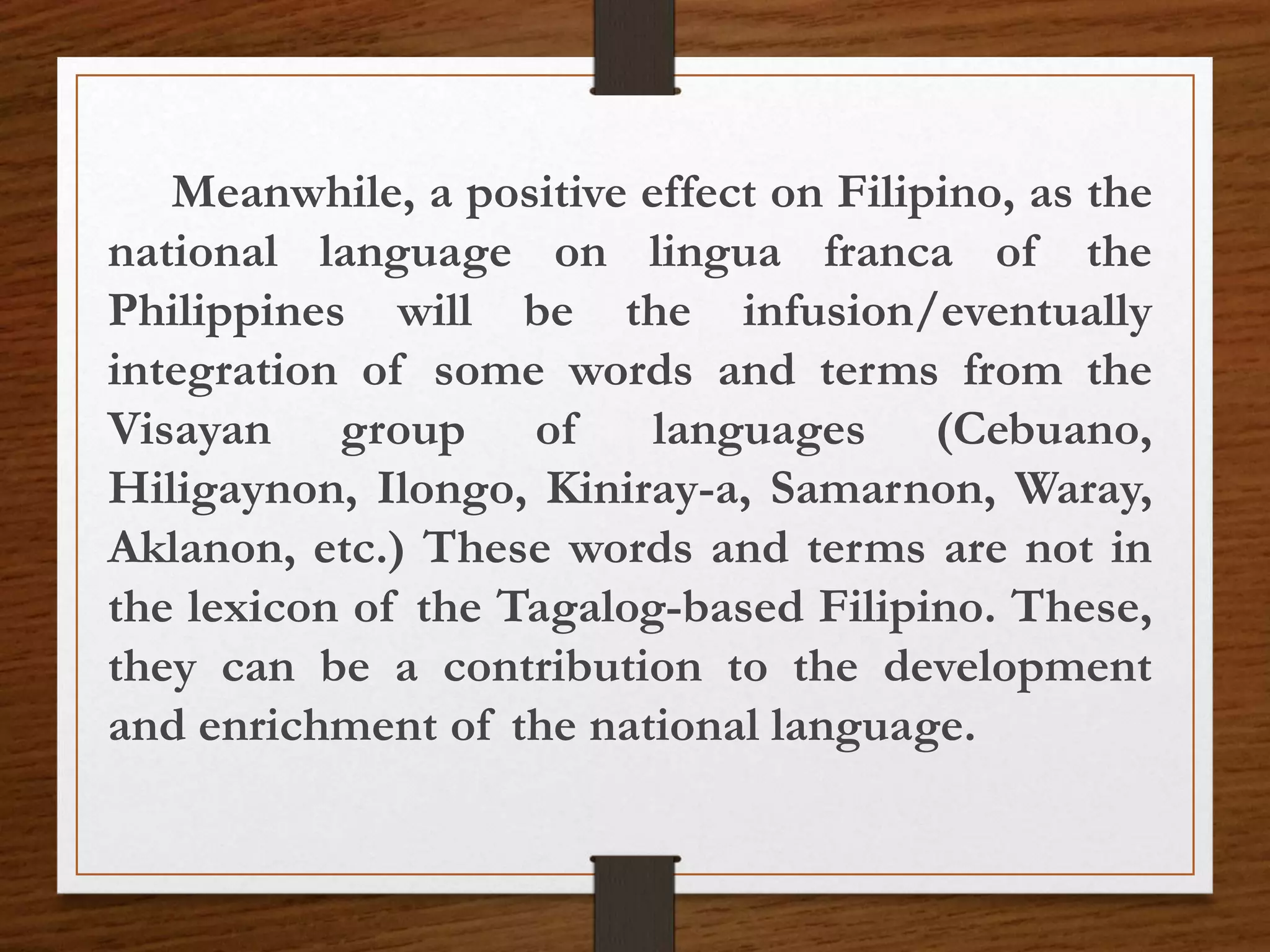 Morphology of tagalog | PPTX