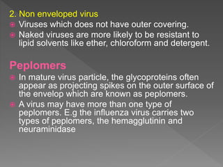 Morphology of virus | PPTX