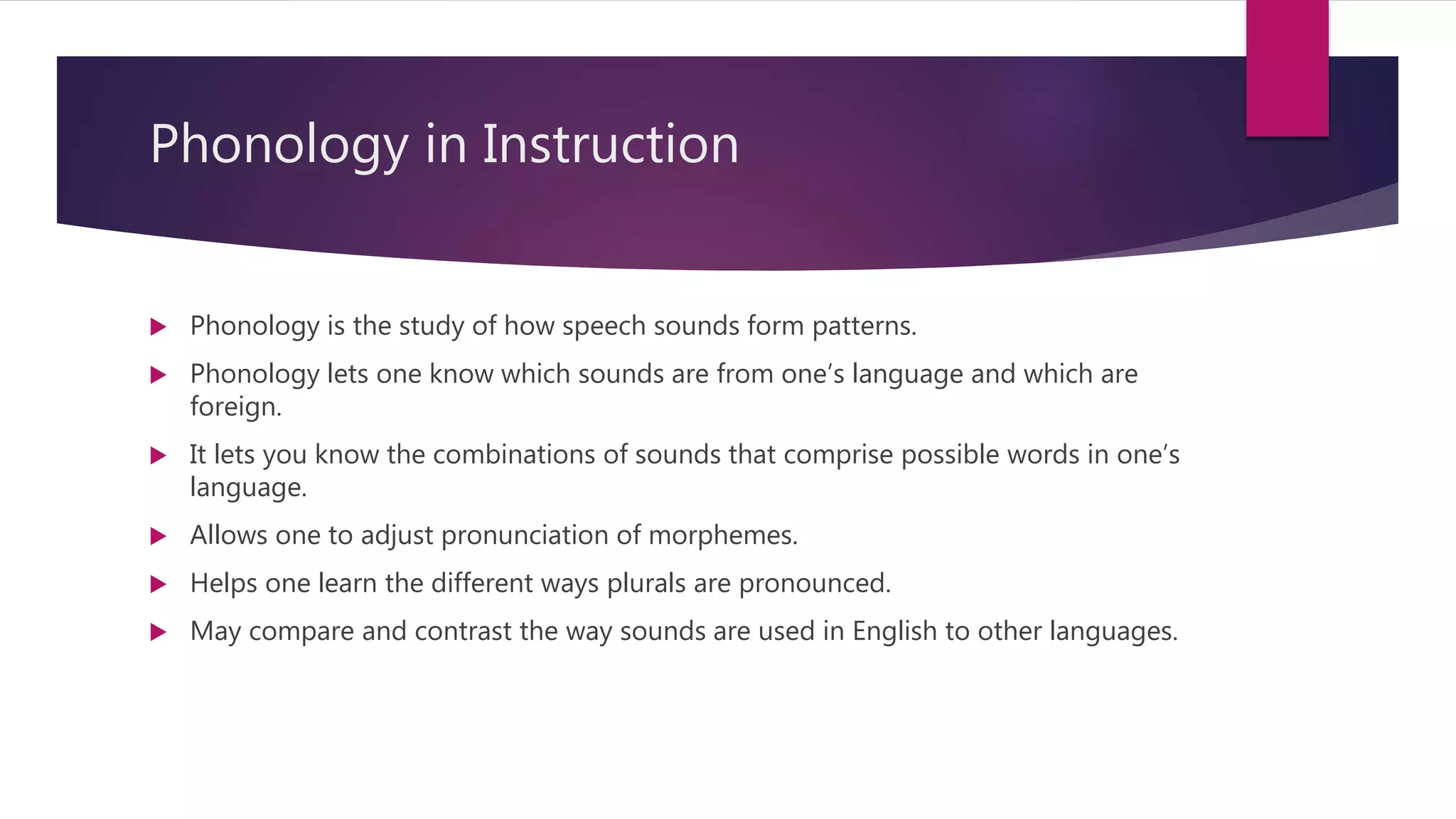 Morphology and Phonology | PPTX