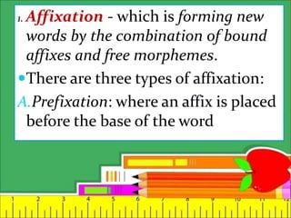 morphology morphological presentation byh | PPT