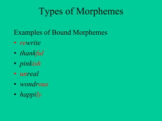 Morphology ppt for blackboard | PDF | Geology | Science